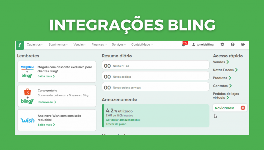 Bling funciona como emissor de nota fiscal, entenda como